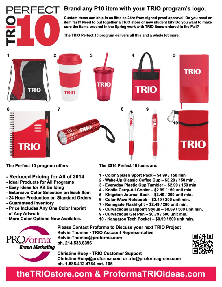 TRIO Perfect 10 Kit | Proforma TRIO Ideas