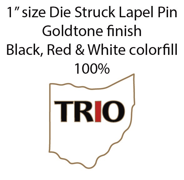 TRIO Ohio State Lapel Pins | Proforma TRIO Ideas