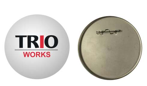 3 inch TRIO WORKS Button | Proforma TRIO Ideas