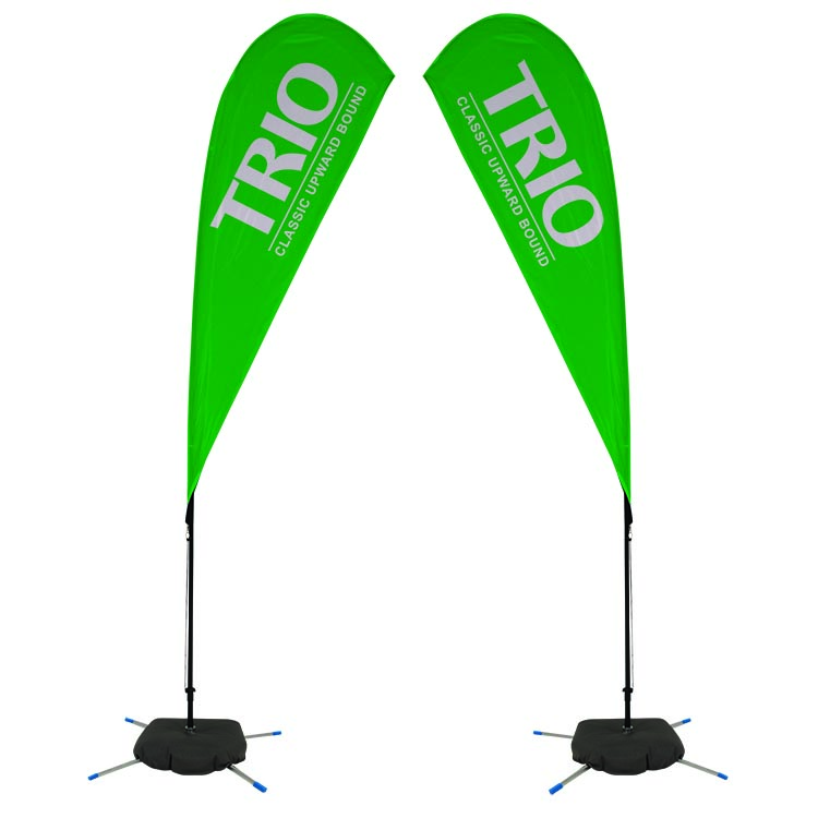 8′ Streamline Tear Drop Sail Sign Kit | Proforma TRIO Ideas