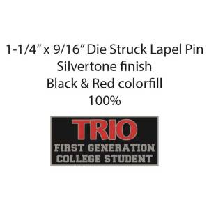 TRIO 1st Generation College Student Lapel Pin | Proforma TRIO Ideas